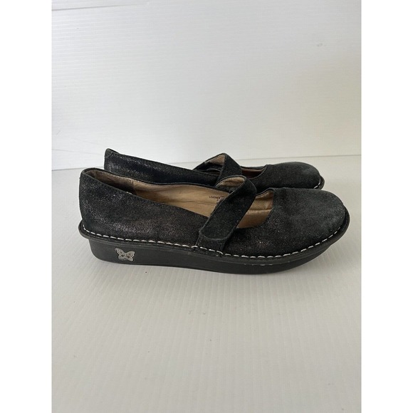 Alegria | Shoes | Alegria Feliz Mary Jane Shoes Sparkle Slip On Comfort ...